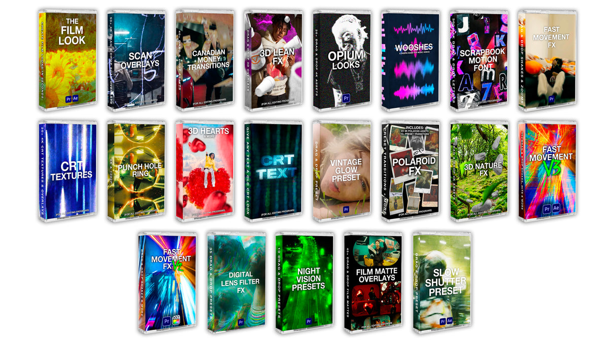 ENTIRE STORE BUNDLE – TINY TAPES