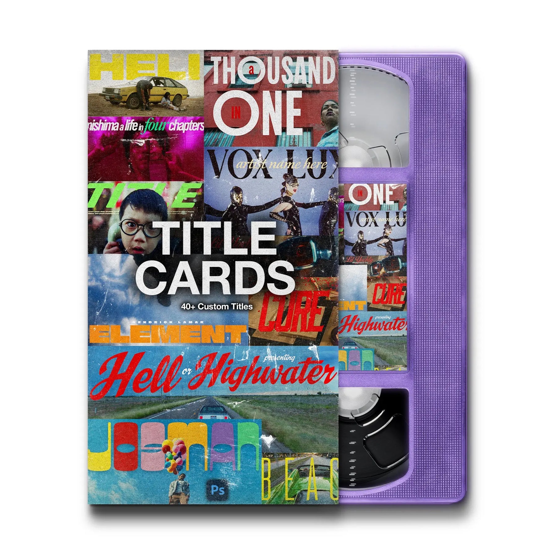 TITLE CARDS - TINY TAPES